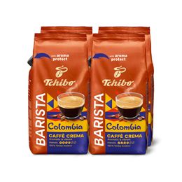 Tchibo - Barista Origins Colombia - 4 x 1 kg Ganze Bohne - Intensit&auml;t: 4/6
