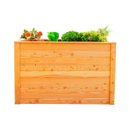 Tchibo - Hochbeet - 130x65x84cm - naturfarben - Holz
