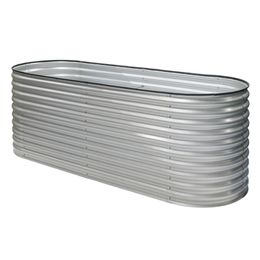 Tchibo - Hochbeet - 240x80x82cm - silber -