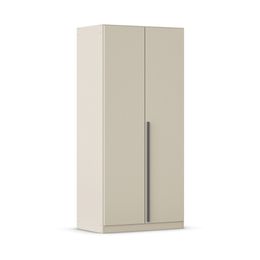Rauch Kleiderschrank &raquo;Alba&laquo; - 91x56x197cm - beige - Holz / Holz