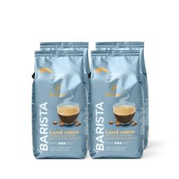 Tchibo - Barista Caff&egrave; Crema - 4 x 1 kg Ganze Bohne - Intensit&auml;t: 3/6