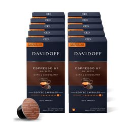 Tchibo - Davidoff Caf&eacute; Espresso 57 Ristretto - 10 x 10 Kapseln - Intensit&auml;t: 11/12