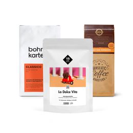 Tchibo - Espresso Probierpaket "Italian Moment Piccolo" - 3x 250 g Ganze Bohne