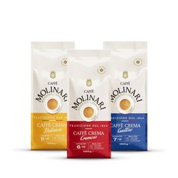 Caff&egrave; Molinari Caff&egrave; Crema Probierset - Ganze Bohne