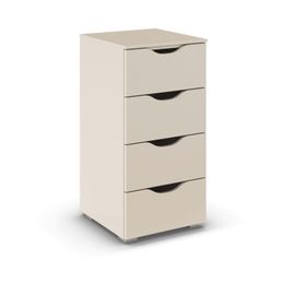 Rauch Kommode &raquo;Frieda&laquo; - 40x42x81cm - beige - Holz / Holz