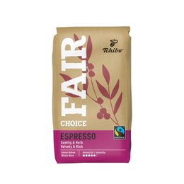 Tchibo - Fair Choice Probierset Espresso & Caff&egrave; Crema - 2 x 1 kg Ganze Bohne -