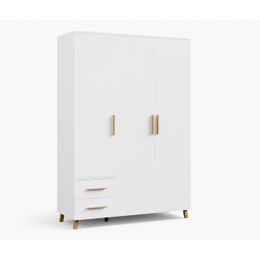 Rauch Dreht&uuml;renschrank &raquo;Shinjo&laquo; - 140x53x203cm - braun - Holz / Holz