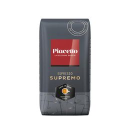 Piacetto Espresso Supremo - 1 kg Ganze Bohne - Intensit&auml;t: 5/6