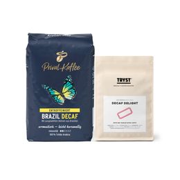 Tchibo - Entkoffeiniertes Probierpaket "Double Decaf" - 1x 250 g Ganze Bohne, 1x 500 g Ganze Bohne