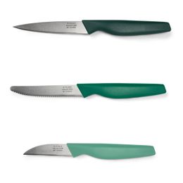 Tchibo - 3 K&uuml;chenmesser - silber