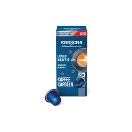 EDUSCHO Lungo Kr&auml;ftig - 20 Kapseln - Intensit&auml;t: 4/5