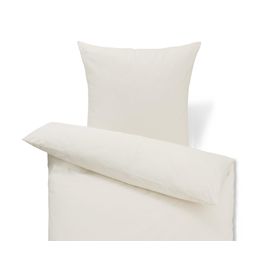 Tchibo - Perkal-Bettw&auml;sche - offwhite