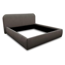 Domo Polsterbett &raquo;Lund&laquo; - 213x229x105cm - grau -