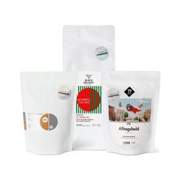 Probierpaket "Co-Roast Trio&ldquo; &ndash; 1x 250g, 1x 500g, 1x 250g Ganze Bohne