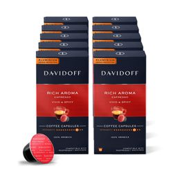 Tchibo - Davidoff Caf&eacute; Rich Aroma Espresso - 10 x 10 Kapseln - Intensit&auml;t: 10/12