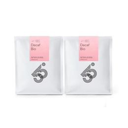 55 Degrees &ndash; Decaf Omni-Roast Bio, entkoffeiniert - 2 x 1 kg Ganze Bohne - Intensit&auml;t: 3/6