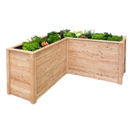 Tchibo - Hochbeet - 170,5x170x84cm - naturfarben -