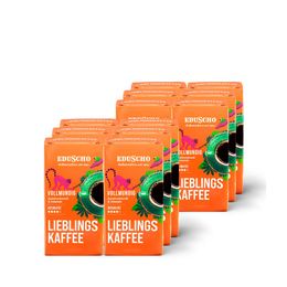 EDUSCHO Lieblingskaffee Aromatisch - 12 x 500 g Gemahlen - Intensit&auml;t: 4/5