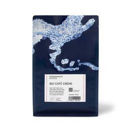 Hoppenworth & Ploch Hoppenworth & Ploch - Caf&eacute; Cr&egrave;me Bio - 1 kg Ganze Bohne - Intensit&auml;t: 4/6