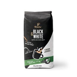 Tchibo - Black & White - 1 kg Ganze Bohne - Intensit&auml;t: 5/6
