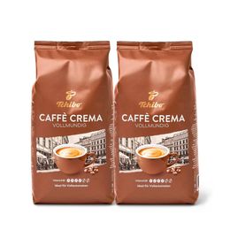 Tchibo - Caff&egrave; Crema Vollmundig - 2 x 1 kg Ganze Bohne - Intensit&auml;t: 4/6