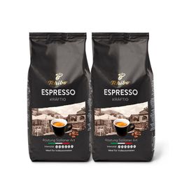 Tchibo - Espresso Kr&auml;ftig - 2 x 1 kg Ganze Bohne - Intensit&auml;t: 6/6