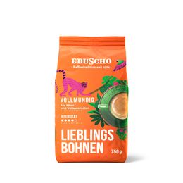 EDUSCHO Lieblingsbohnen Vollmundig - 750 g Ganze Bohne - Intensit&auml;t: 4/5