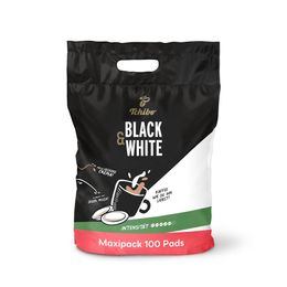 Tchibo - Black & White Pads - 100 Pads - Intensit&auml;t: 5/6