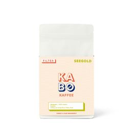Kabo - Seegold Filterkaffee - 250 g Ganze Bohne - Intensit&auml;t: 5/6