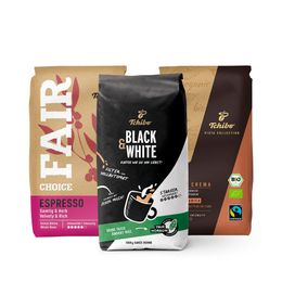 Tchibo - Probierset "F&uuml;r jeden Geschmack" - 3 x 1 kg Ganze Bohne
