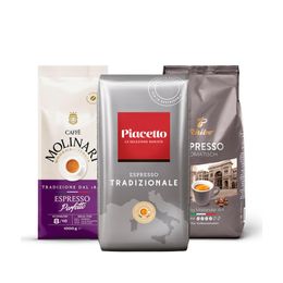 Tchibo - Probierset "Italienischer Genuss" - 3 x 1 kg Ganze Bohne