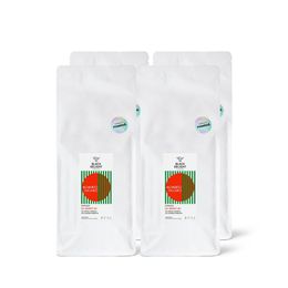 Black Delight x roasted. - Momento Italiano Co-Roast #2 Espresso - 4x1 kg Ganze Bohne - Intensit&auml;t: 5/6