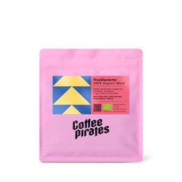 Coffee Pirates - Troublestarter Bio Espresso - 250 g Ganze Bohne - Intensit&auml;t: 5/6