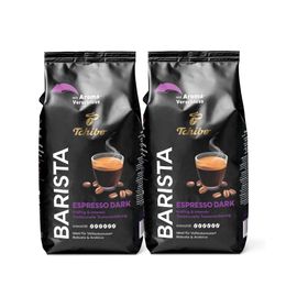 Tchibo - Barista Espresso Dark - 2 x 1 kg Ganze Bohne - Intensit&auml;t: 6/6
