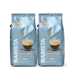 Tchibo - Barista Caff&egrave; Crema - 2 x 1 kg Ganze Bohne - Intensit&auml;t: 3/6