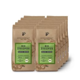 Tchibo - Bio &Auml;thiopien - 10 x 250 g Ganze Bohne - Intensit&auml;t: 3/6