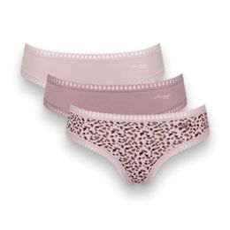 Sloggi GO Crush Hipster C3P - Damen - Gr. XL - ros&eacute;