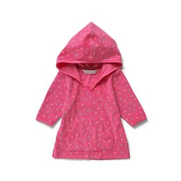 Tchibo - Kinder-Frottierponcho - Kinder - Gr. 122/128 - pink/print