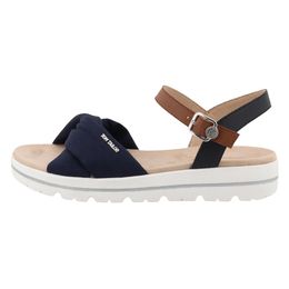 Tom Tailor Sandale - Damen - Gr. 41 - dunkelblau