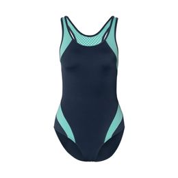 Tchibo - Sport-Badeanzug - Damen - Gr. 38 - dunkelblau