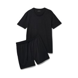 Tchibo - Shorty-Pyjama-Set - Herren - Gr. XXL - schwarz
