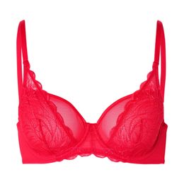 Tchibo - B&uuml;gel-BH mit Spitze - Damen - Gr. 85D - rot