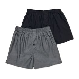 Tchibo - 2 Webboxershorts - Herren - Gr. Xl/7 - schwarz