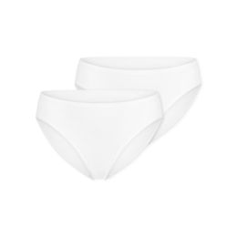 2 Schiesser Tai-Slips - Damen - Gr. 44 - wei&szlig;