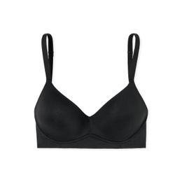 Schiesser Soft-BH - Damen - Gr. 80C - schwarz