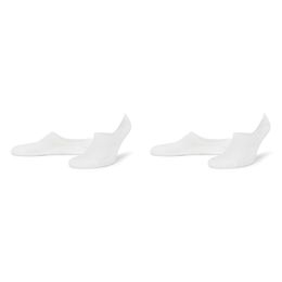 Tchibo - 2 Paar Sport-F&uuml;&szlig;linge - Unisex - Gr. 44-46 - wei&szlig;