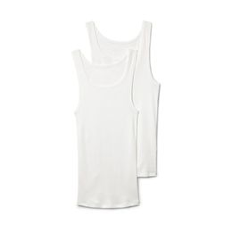 Tchibo - 2 Unterhemden - Herren - Gr. Xxl/8 - wei&szlig;