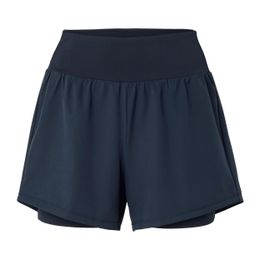 Tchibo - 2-in-1-Laufshorts - Damen - Gr. 42 - dunkelblau