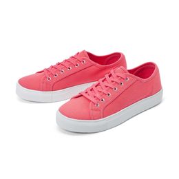 Tchibo - Canvas-Sneaker - Damen - Gr. 42 - koralle