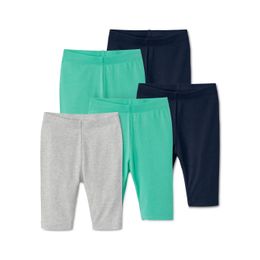 Tchibo - 5 Leggings - Baby - Gr. 86/92 - dunkelblau
